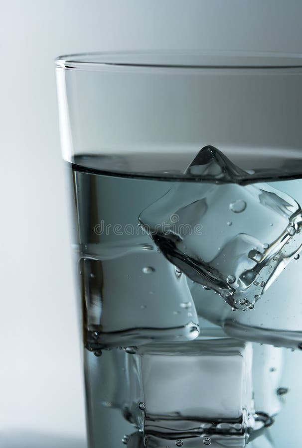 Ice water stock photo. Image of grey, booze, blueish, clear - 541024