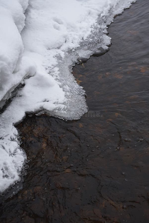 Ice and water flow stock photo. Image of blue, decorative - 139115254