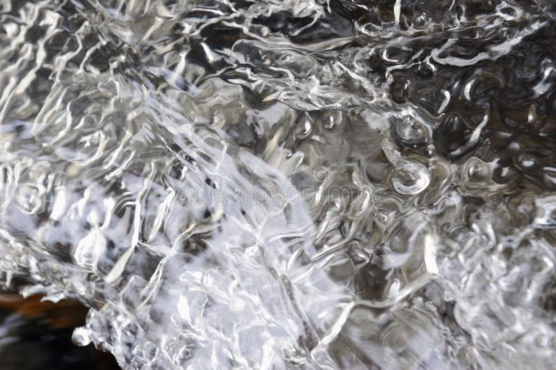 Ice and water flow stock photo. Image of cool, decorative - 68313806