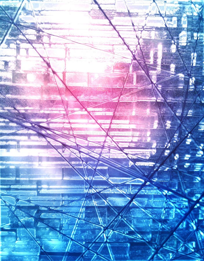 Ice Web stock image. Image of boiling, light, blue, maze - 20522063