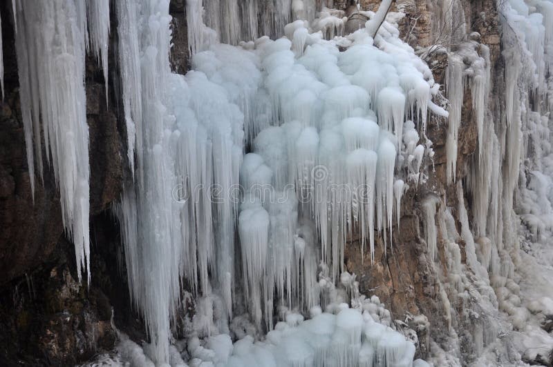 The ice world stock image. Image of front, season, reflects - 64458621