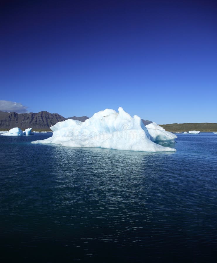Blue Iceberg stock photo. Image of iced, freezing, atlantic - 1680688