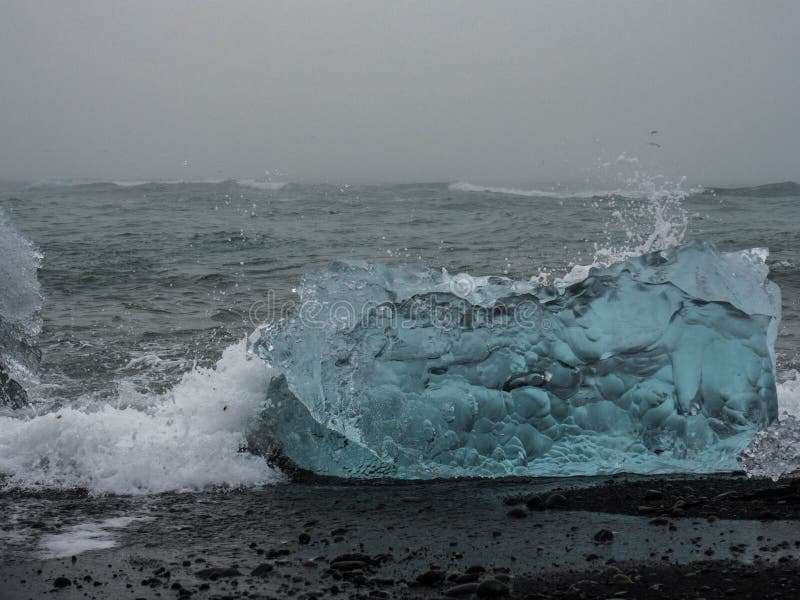 Iceberg on Atlantic coasts stock image. Image of iceberg - 100285937