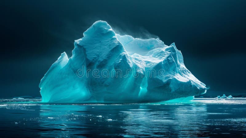 Iceberg in Clear Blue Water and Hidden Danger Under Water. Iceberg ... Iceberg in Clear Blue Water and Hidden Danger Under Water. Iceberg ...