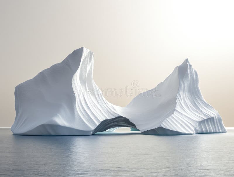 Iceberg and Hole stock image. Image of formation, glacier - 363370713