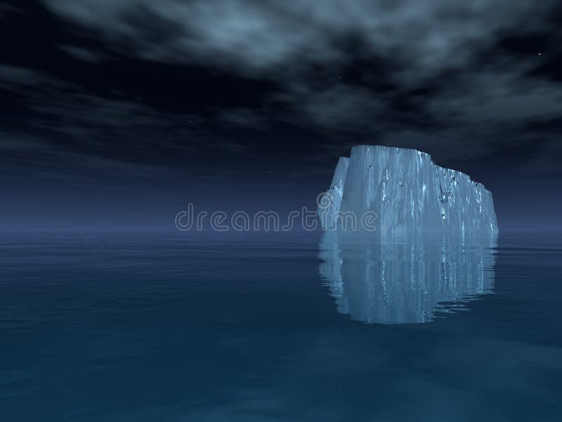 Iceberg stock illustration. Illustration of alaska, glacial - 149738093