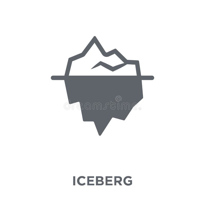 Iceberg Icon from Collection. Stock Vector - Illustration of antarctica ...
