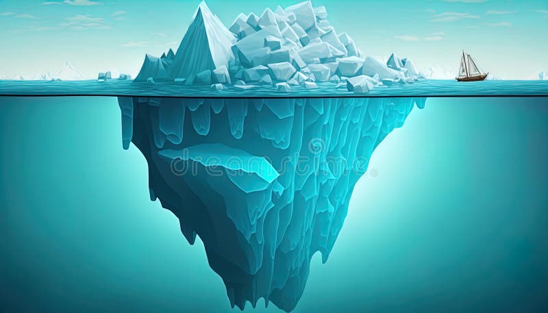 Iceberg Model in Polar Regions Which Shows a Big Hidden Potential ...