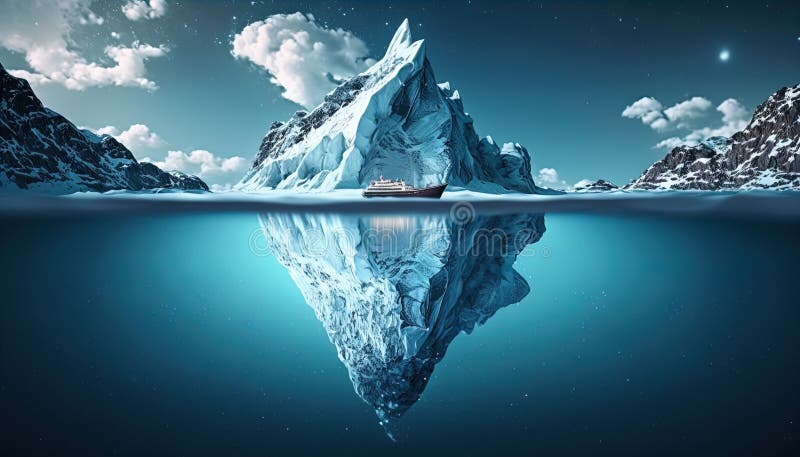 Iceberg Model in Polar Regions Which Shows a Big Hidden Potential ...