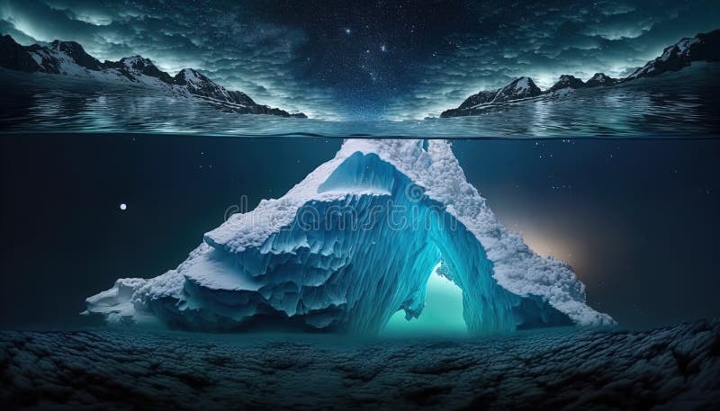 Iceberg Model in Polar Regions Which Shows a Big Hidden Potential ...