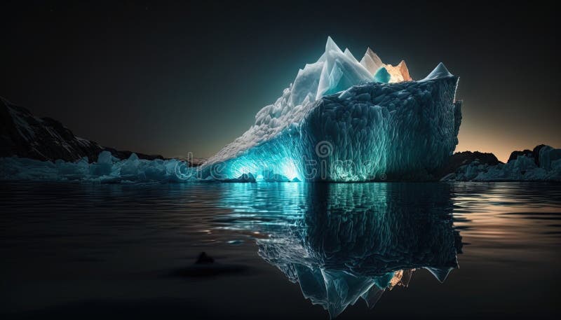 Iceberg Model in Polar Regions Which Shows a Big Hidden Potential ...