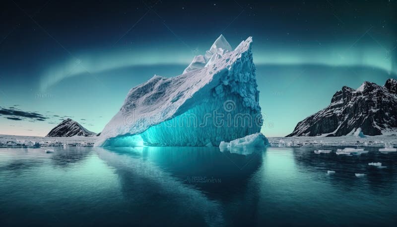 Iceberg Model in Polar Regions Which Shows a Big Hidden Potential ...