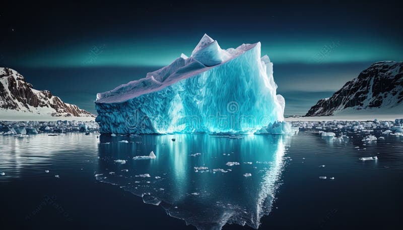 Iceberg Model in Polar Regions Which Shows a Big Hidden Potential ...