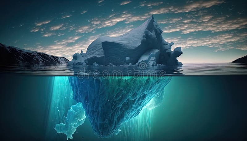 Iceberg Model in Polar Regions Which Shows a Big Hidden Potential ...