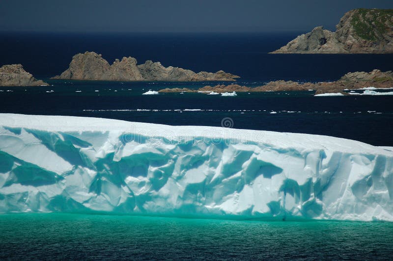 Iceberg of the North Atlantic Stock Photo - Image of atlantic ...