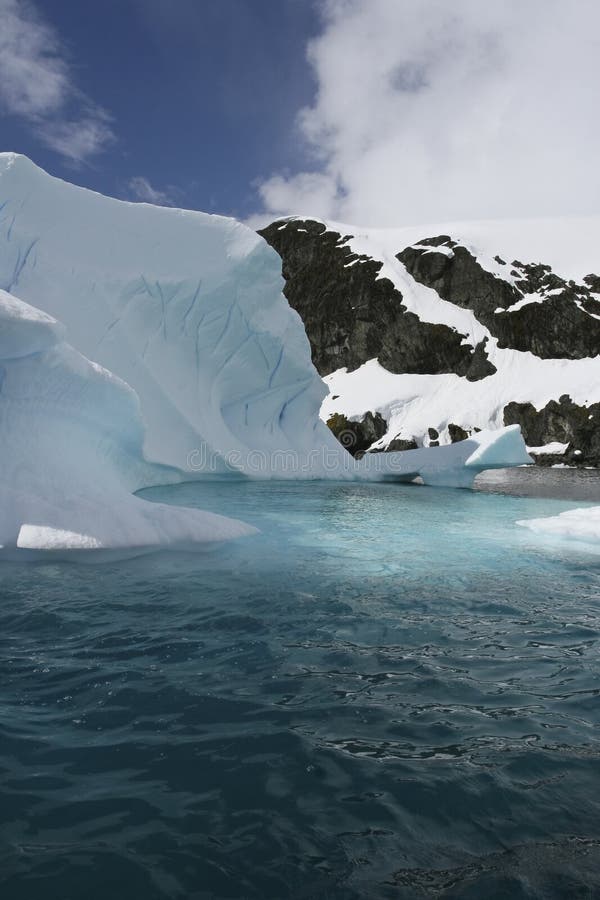 Iceberg in ocean stock photo. Image of paradise, wintry - 8737646