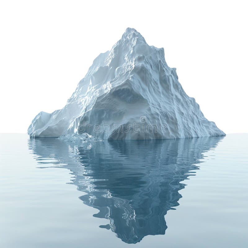 Iceberg Reflection stock image. Illustration of glacier - 347956341