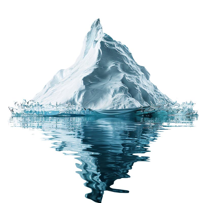 Iceberg Reflection stock photo. Illustration of climate - 347956352