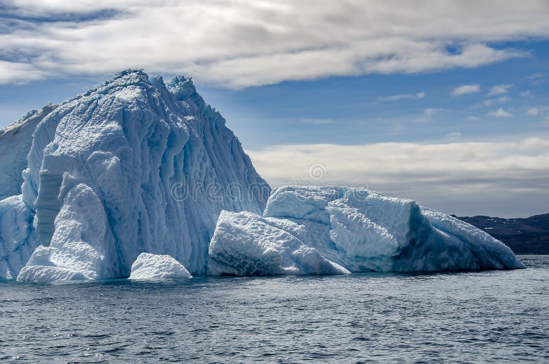 Iceberg in a sunny day stock photo. Image of cold, landscape - 202890974