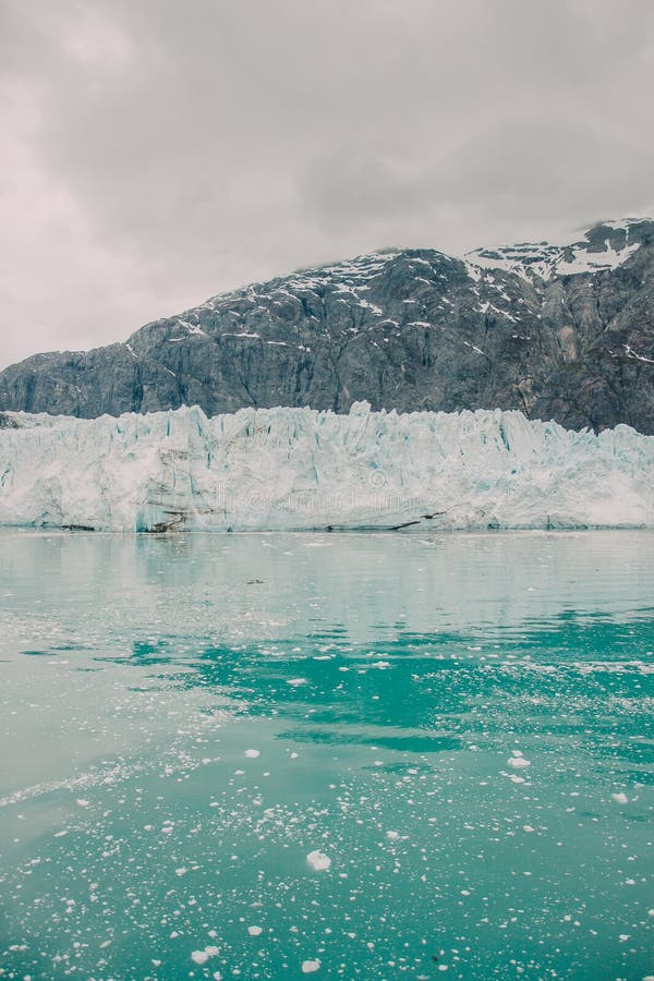 Icebergs in Alaska stock photo. Image of huge, flowers - 160725150