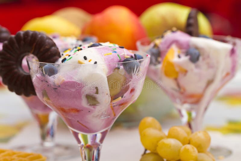 Icecream sundae stock photo. Image of bowl, dairy, flavor - 26809678