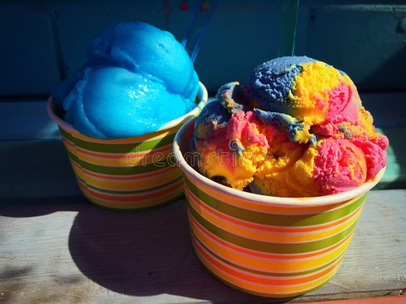 Icecream stock image. Image of cups, icecream, colourful - 89938227
