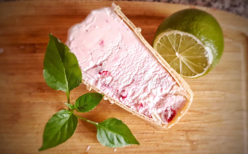 Icecreams stock image. Image of laym, berry, vegetable - 208815929