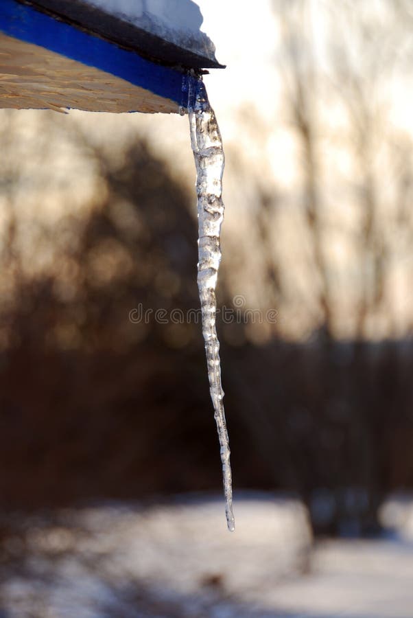 Icecycle stock image. Image of ledge, formed, icycle - 22904815