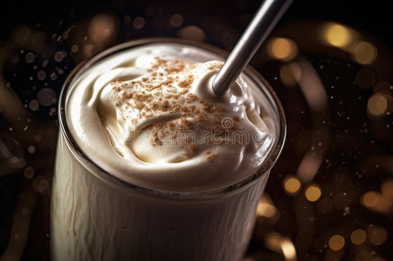 Strawberry Milkshake on Plain White Background - Product Photography ...