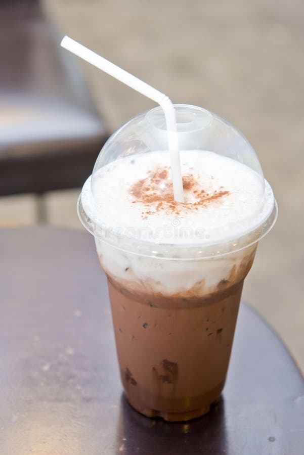 Iced chocolate stock photo. Image of dining, iced, sugar - 41548162