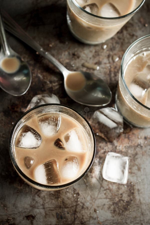 Iced coffee stock photo. Image of caffeine, mocha, natural - 49239086