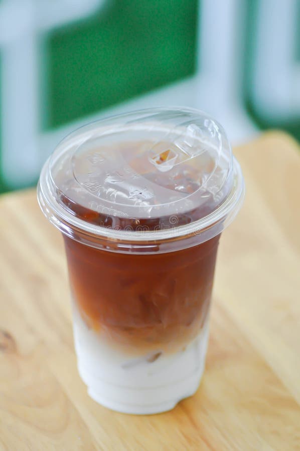 Iced Coffee , Iced Latte Coffee or Iced Cappuccino Coffee Stock Image ...