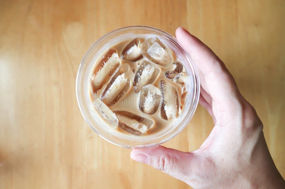 Iced Coffee , Iced Latte Coffee or Iced Cappuccino Coffee Stock Image ...