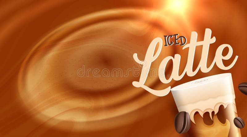 Iced Coffee Latte Stock Illustrations – 1,899 Iced Coffee Latte Stock ...