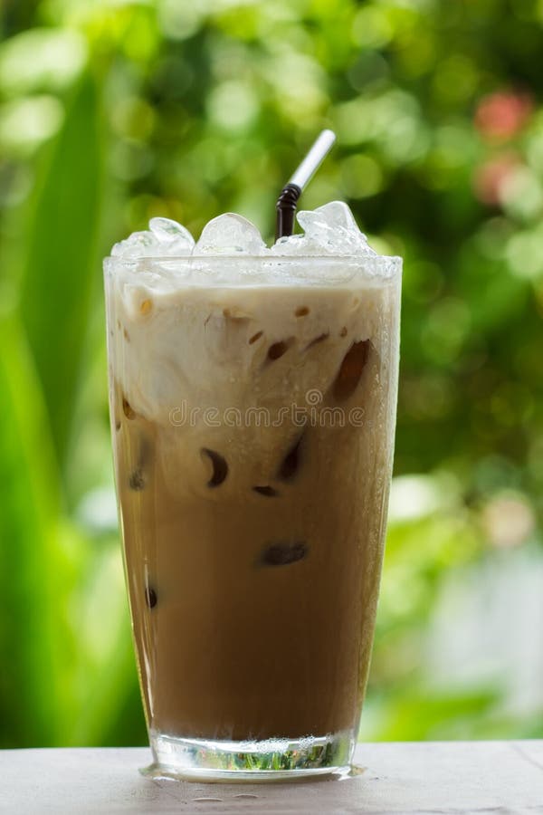 Iced blended coffee stock image. Image of blends, ready - 33343601