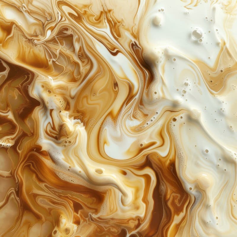 Caffeinated Swirls stock illustration. Illustration of cappuccino ...