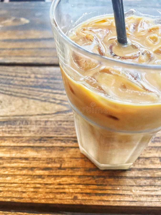 Iced coffee stock image. Image of office, coffee, iced - 182884817