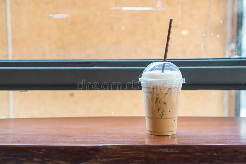 Iced coffee stock photo. Image of white, fresh, delicious - 90494154