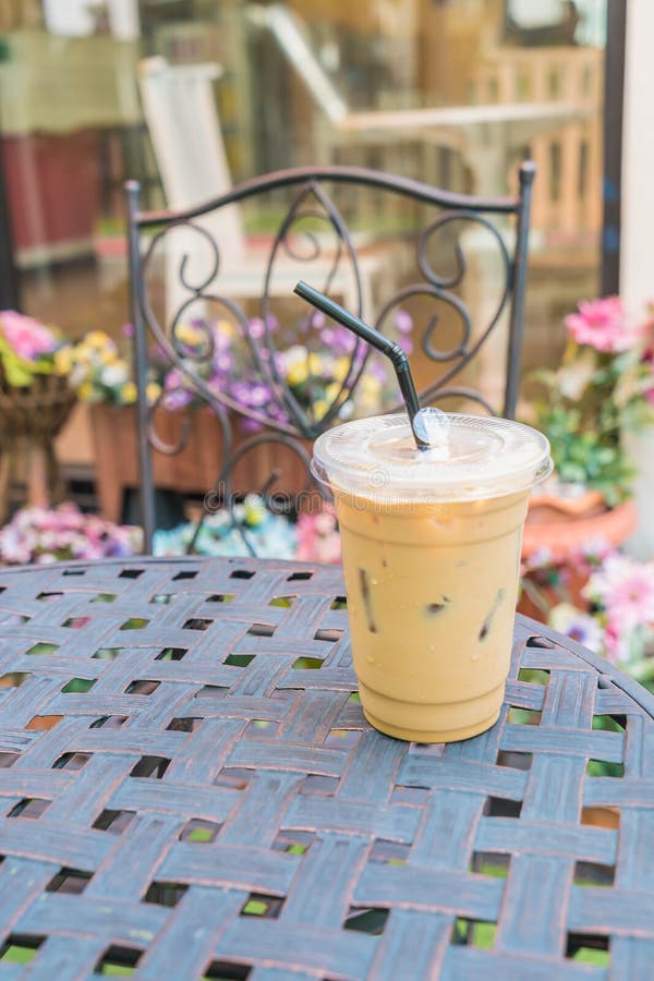 Iced coffee stock photo. Image of iced, caffeine, freshness - 91642780