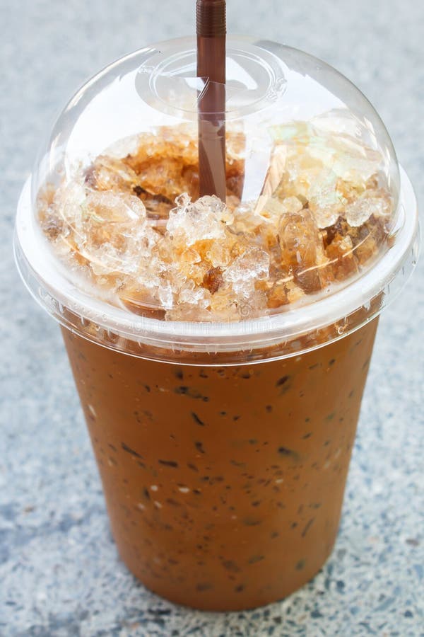 Iced Coffee. stock image. Image of iced, cool, like, container - 52491915
