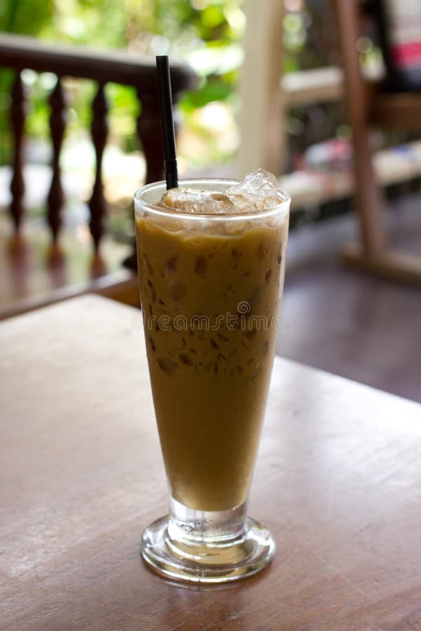 Iced coffee stock image. Image of caffeine, restaurant - 44634867