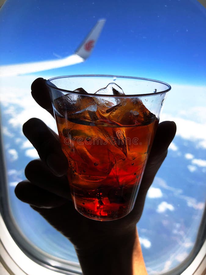 Coke. a Cool Glass of Cola Drink with Ice Stock Image - Image of ...