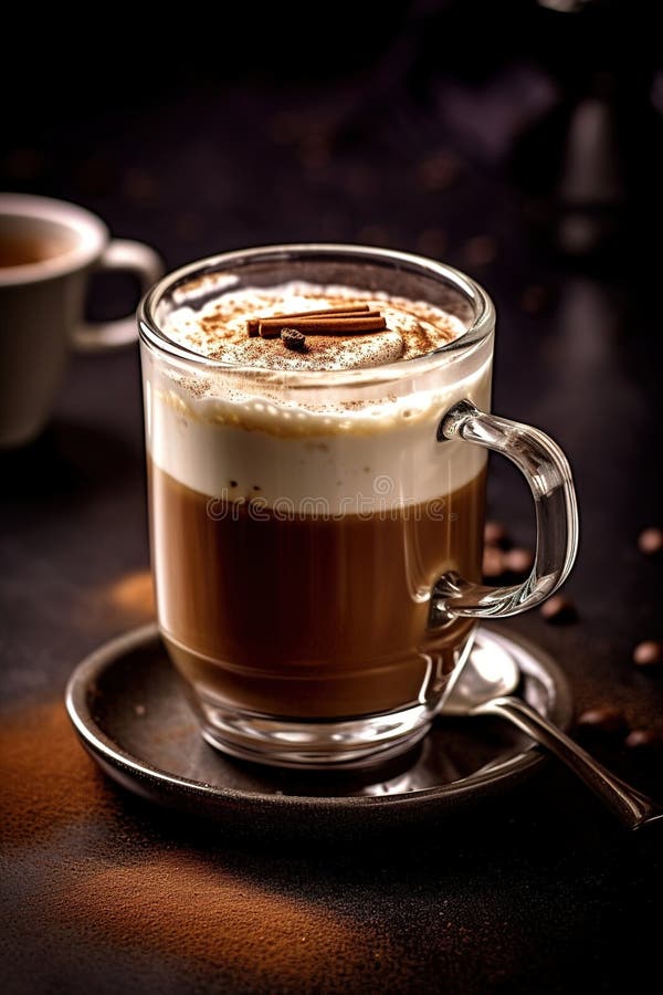 Iced Dalgona Coffee, a Trendy Fluffy Creamy Whipped Coffee. Generative ...