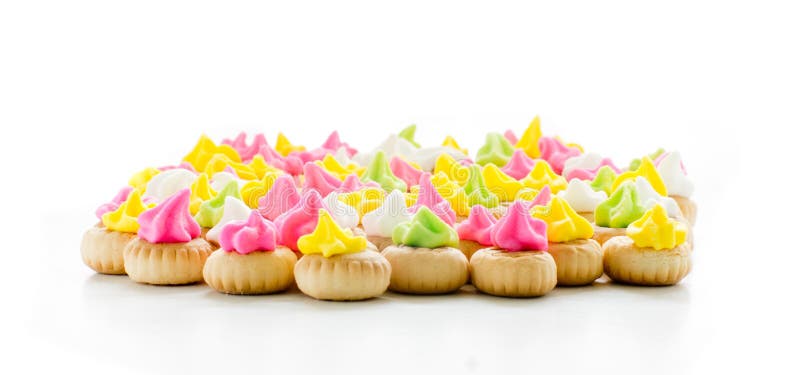Iced Gems Biscuit stock image. Image of taste, delicious - 19534365