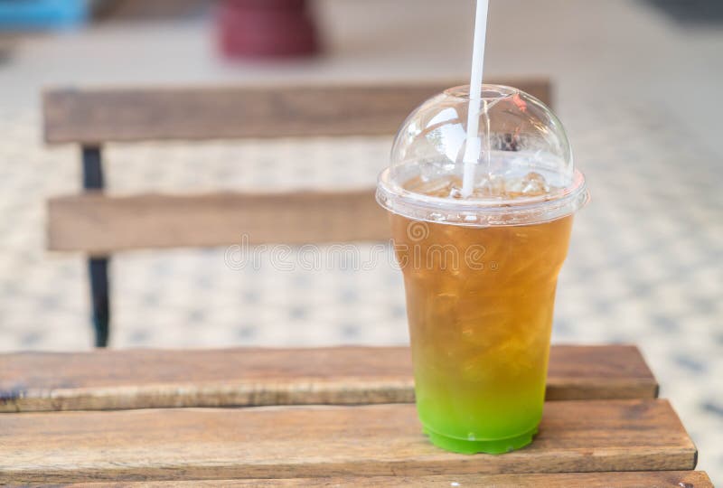 Iced kiwi tea stock photo. Image of straw, kiwi, diet - 90881238