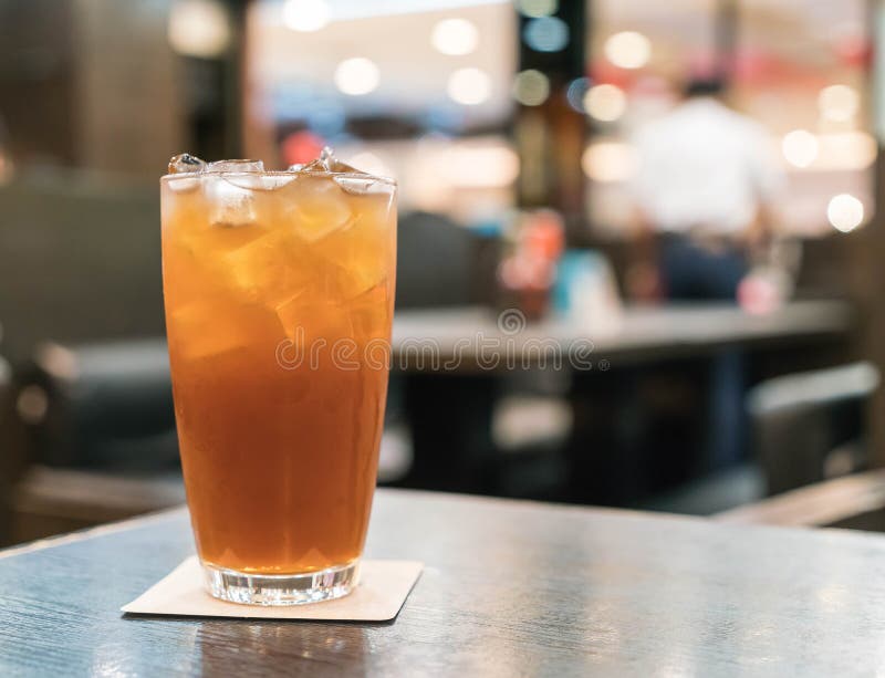 Iced lemon tea stock photo. Image of refreshment, gourmet - 92572000