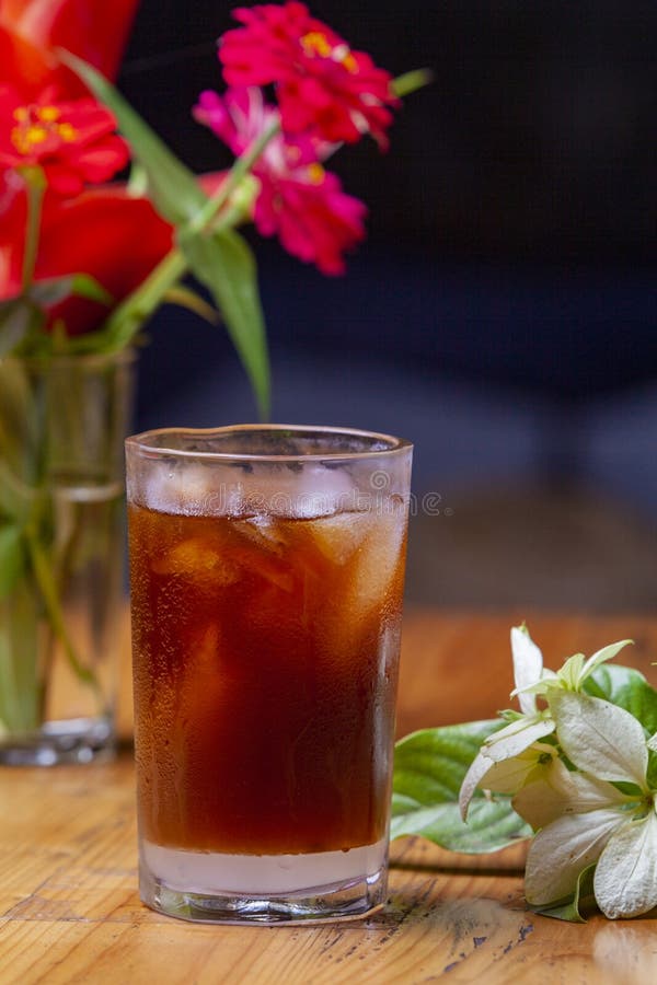 Iced Lychee coffee stock image. Image of lychee, coffee - 267136557