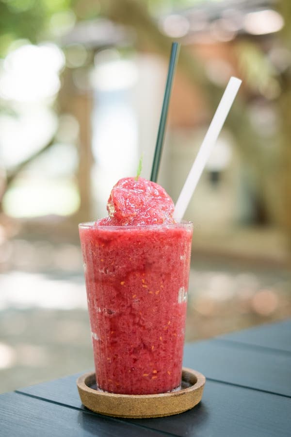 Iced mixed berry frappe stock image. Image of drink, blueberry - 91728427