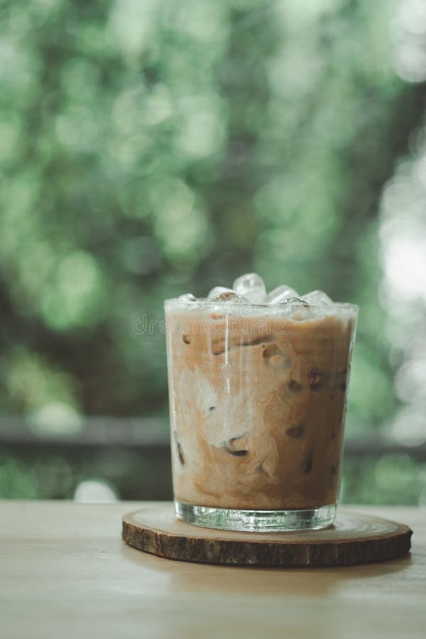 Iced Mocha Coffee. Showing the Texture and Refreshing Look of the Drink ...