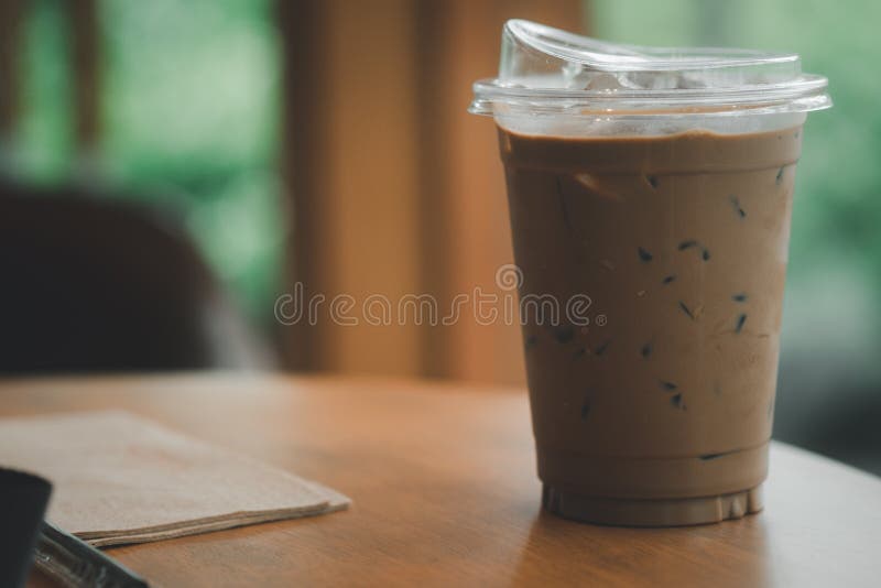 Iced Mocha Coffee. Refreshing Drink Stock Image - Image of fresh, cold ...